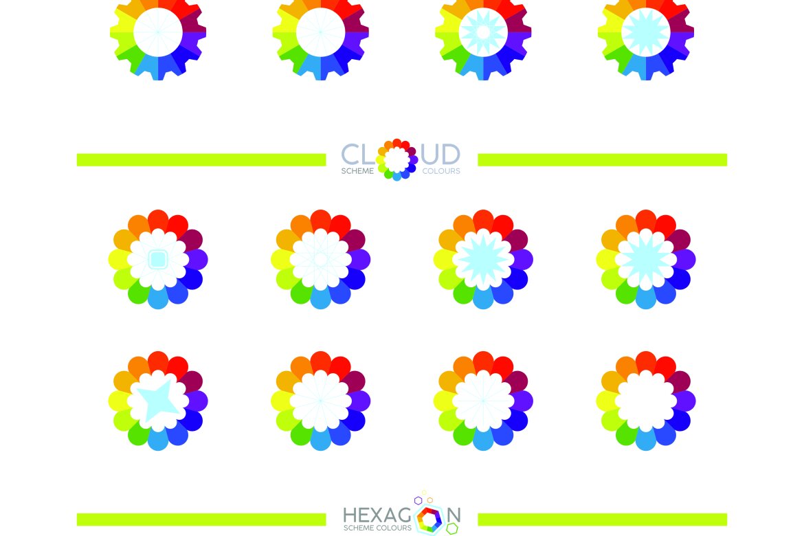 Colorful Circle scheme - Free Logo Shapes | Deeezy