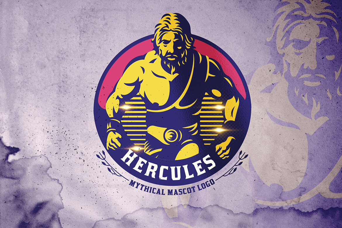 Hercules Mythical Mascot Logo | Deeezy