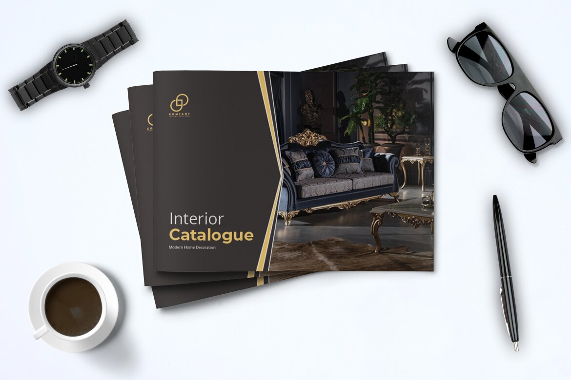 A5 Home Interior Catalogue Template | Deeezy