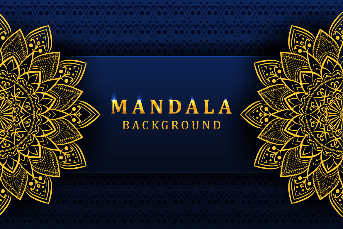 Luxury mandala background Design presentation Template | Deeezy