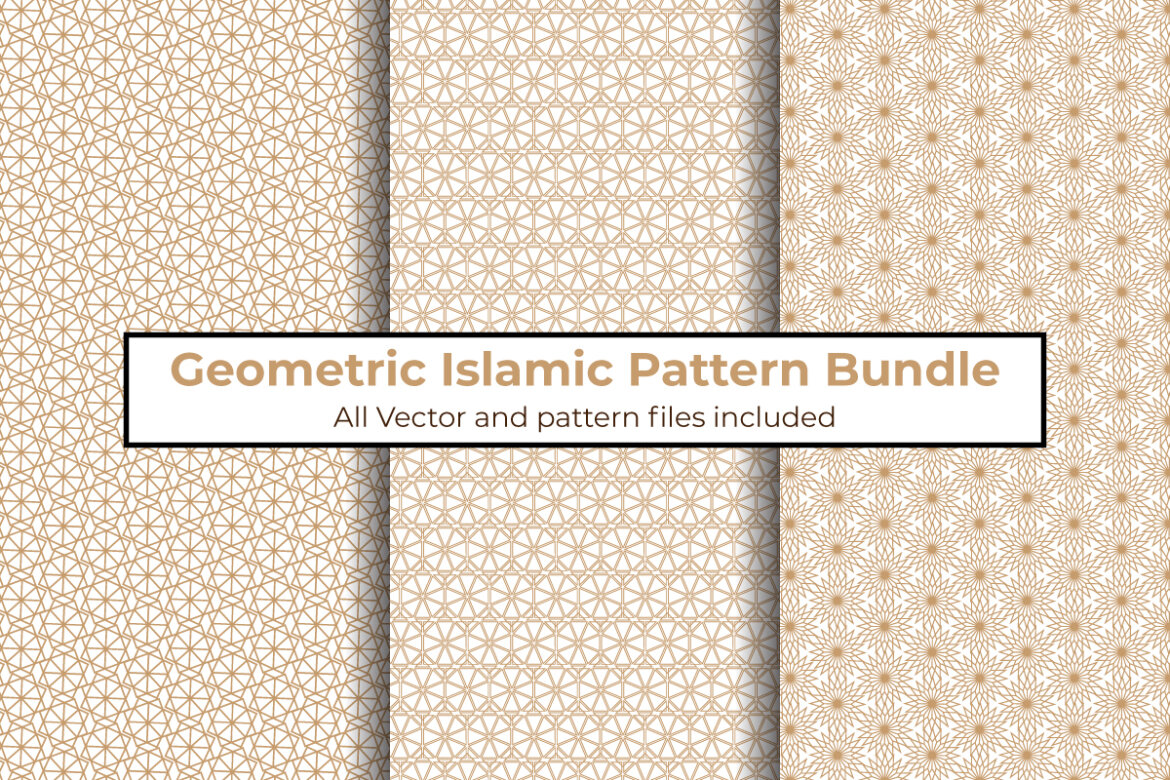 FREE Islamic Style Seamless Patterns Set-03 | Deeezy