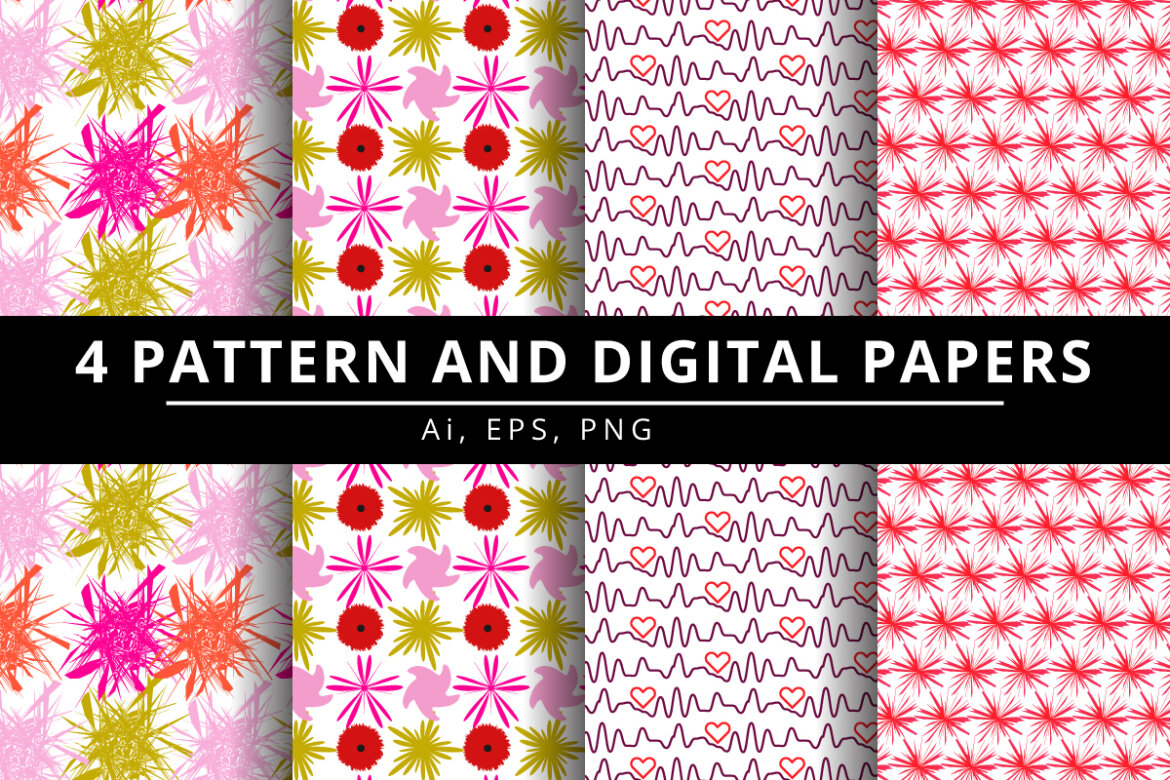 FREE Seamless Pattern and Digital Paper-03 | Deeezy