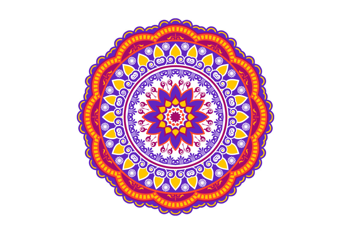 FREE Mandala Illustration on doodle style-04 | Deeezy