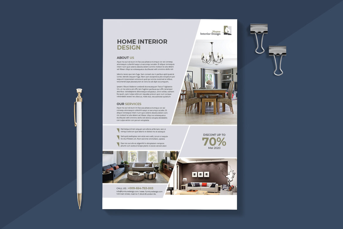 Modern Interior Flyer Template | Deeezy