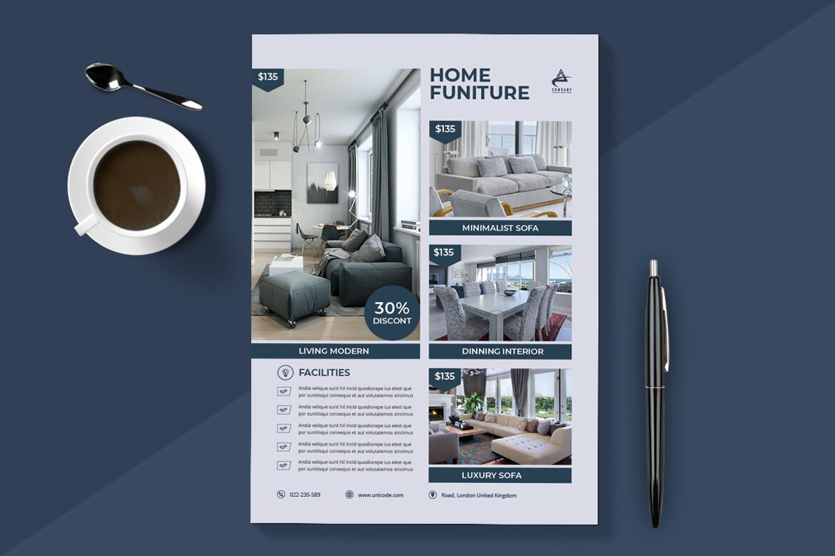 Interior Flyer Template | Deeezy