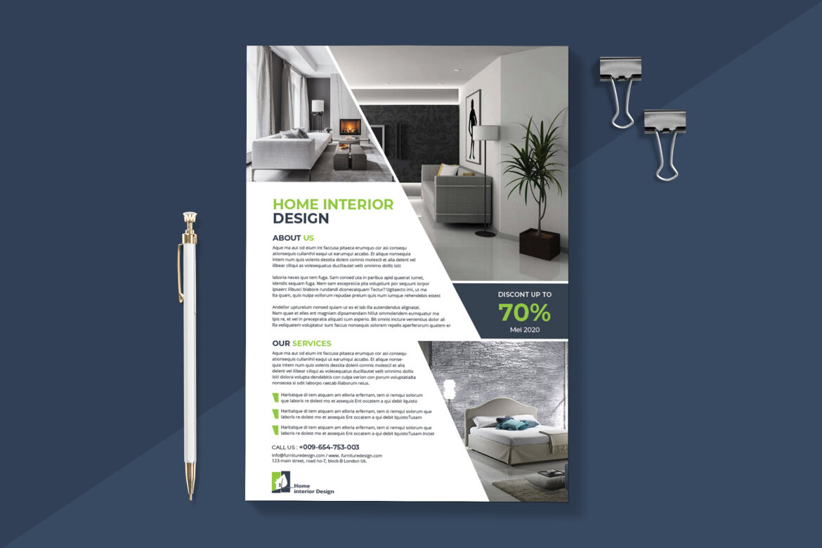Modern Interior Flyer Template | Deeezy