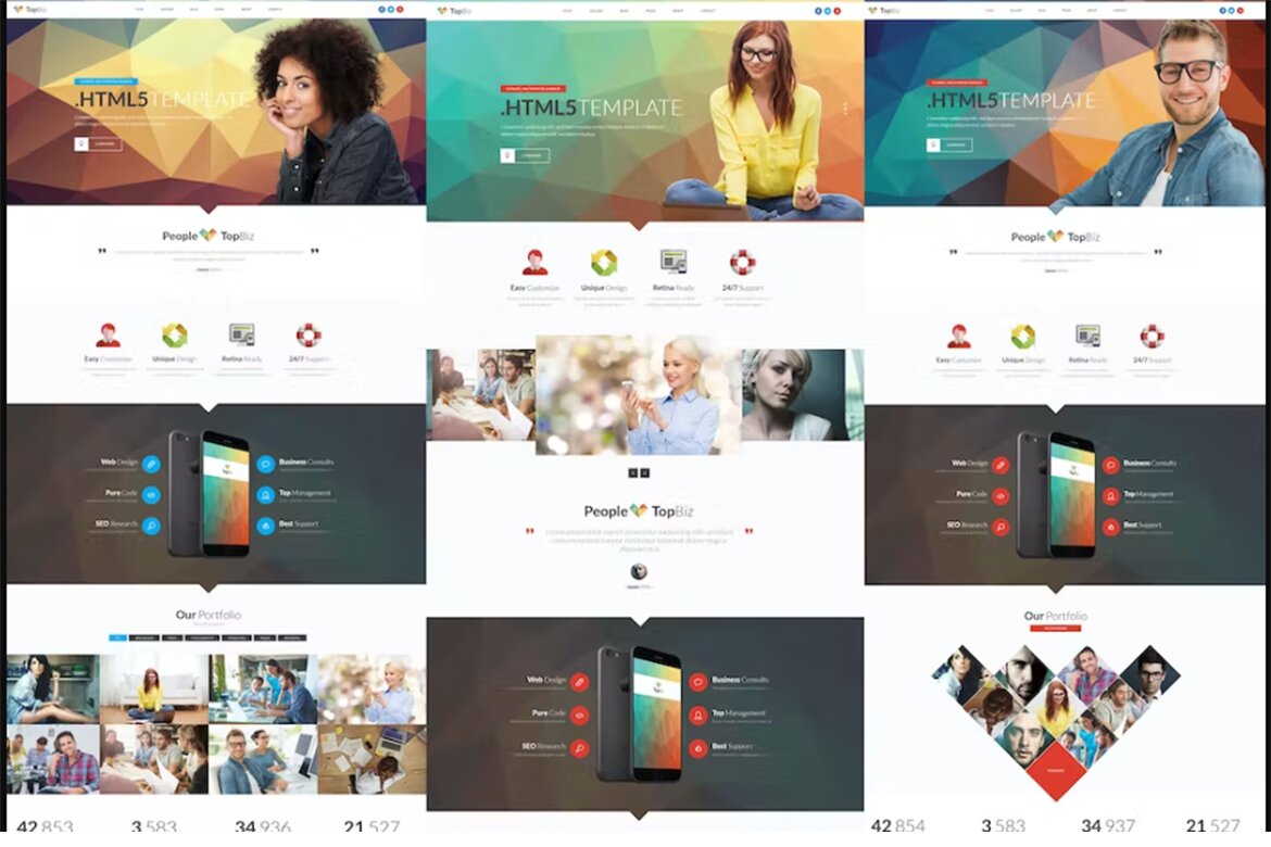 Corporate Business Website HTML Template | Deeezy Corporate Business Website HTML Template | Deeezy