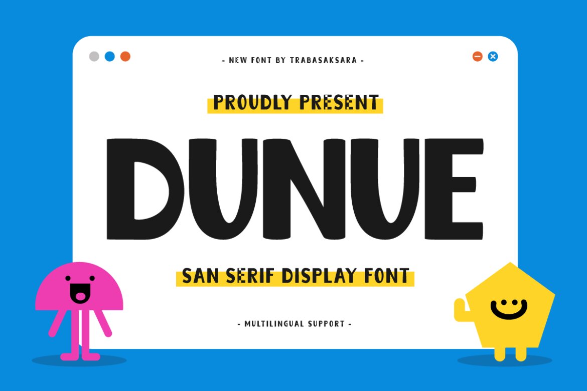 Dunue Display Font | Deeezy