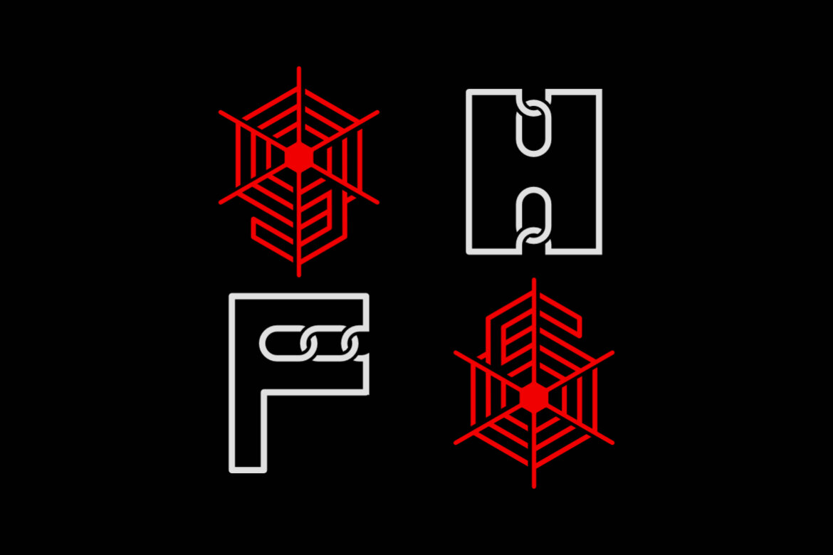 F H chain 60 90 spider - Free Logo Shapes | Deeezy