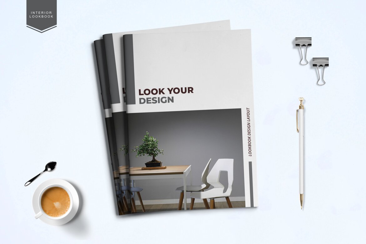 Interior Lookbook Template | Deeezy