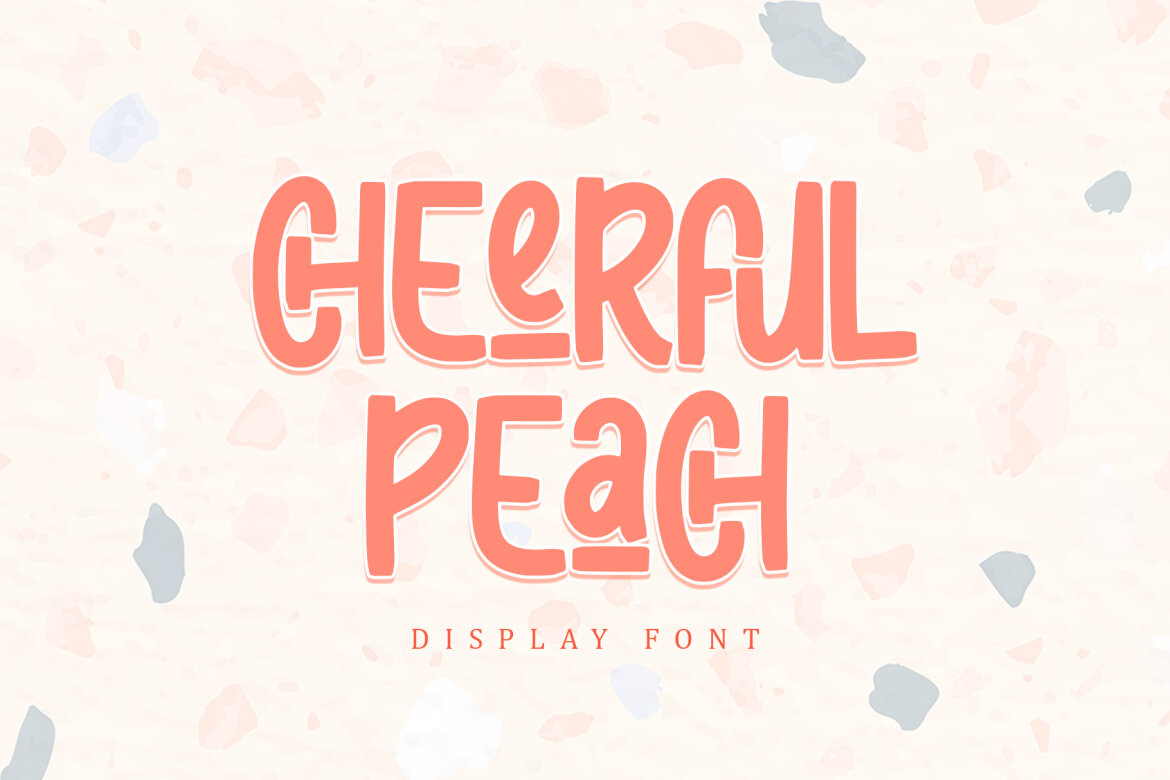 Cheerful Peach FREE Font | Deeezy