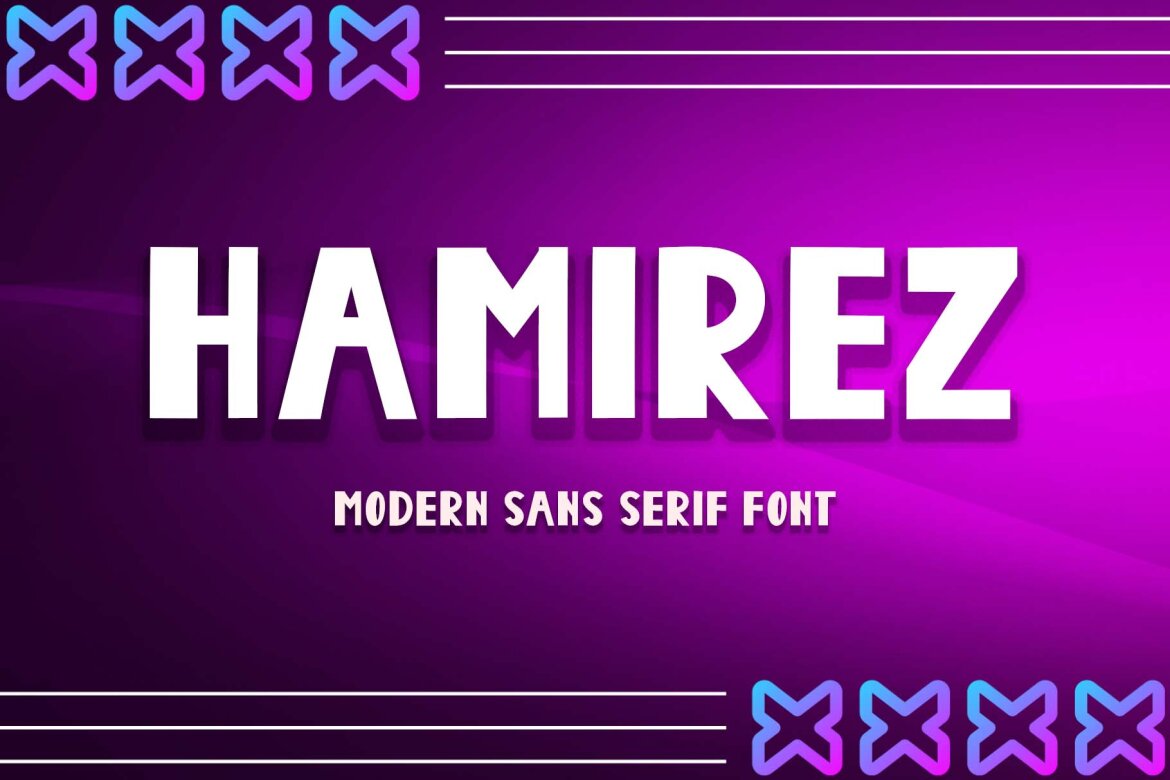 Hamirez Free Font | Deeezy