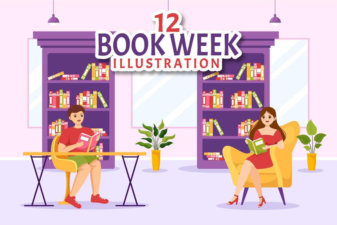 12 Book Week Events Illustration | Deeezy