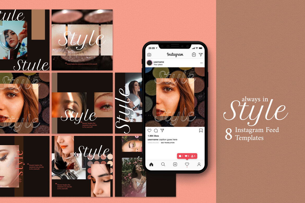 Cosmetic - Instagram Post Template | Deeezy