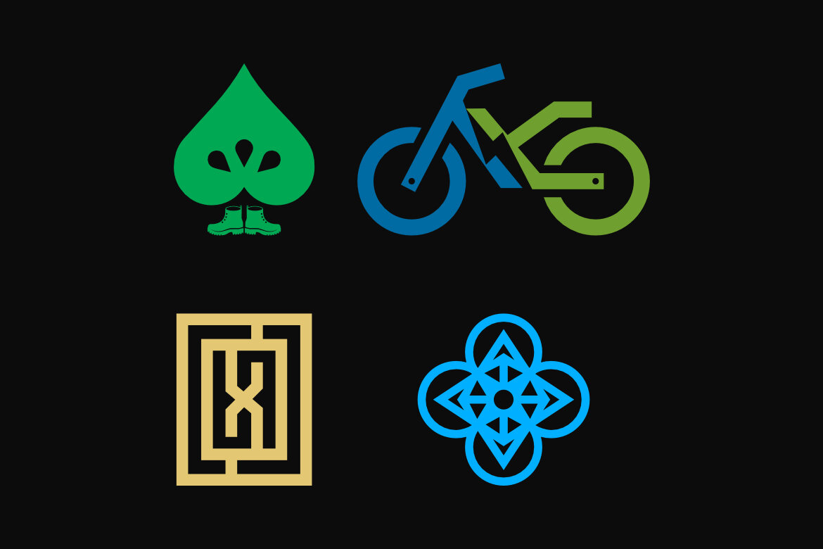 bike X ornament claver - Free Logo Shapes | Deeezy