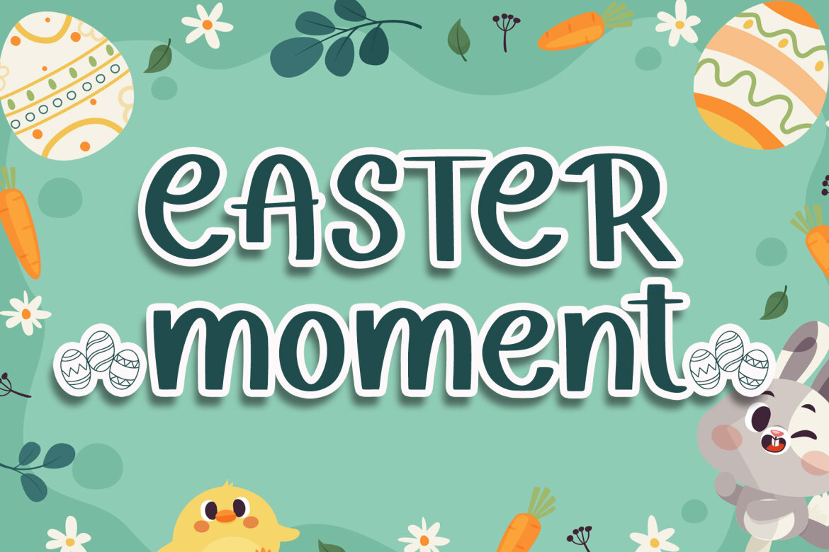 Easter Moment Free Font | Deeezy