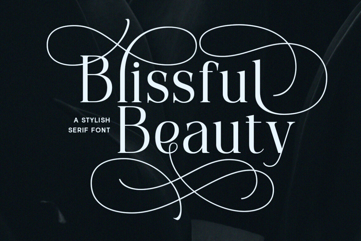 Blissful Beauty - Stylish Serif | Deeezy