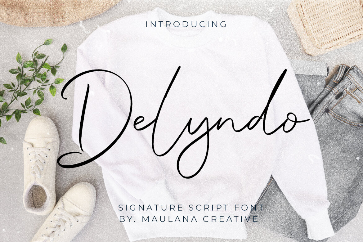 Delyndo Signature FREE Script Font | Deeezy