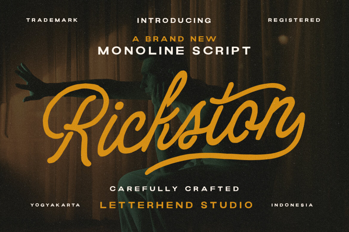 Rickstone - Monoline Script | Deeezy