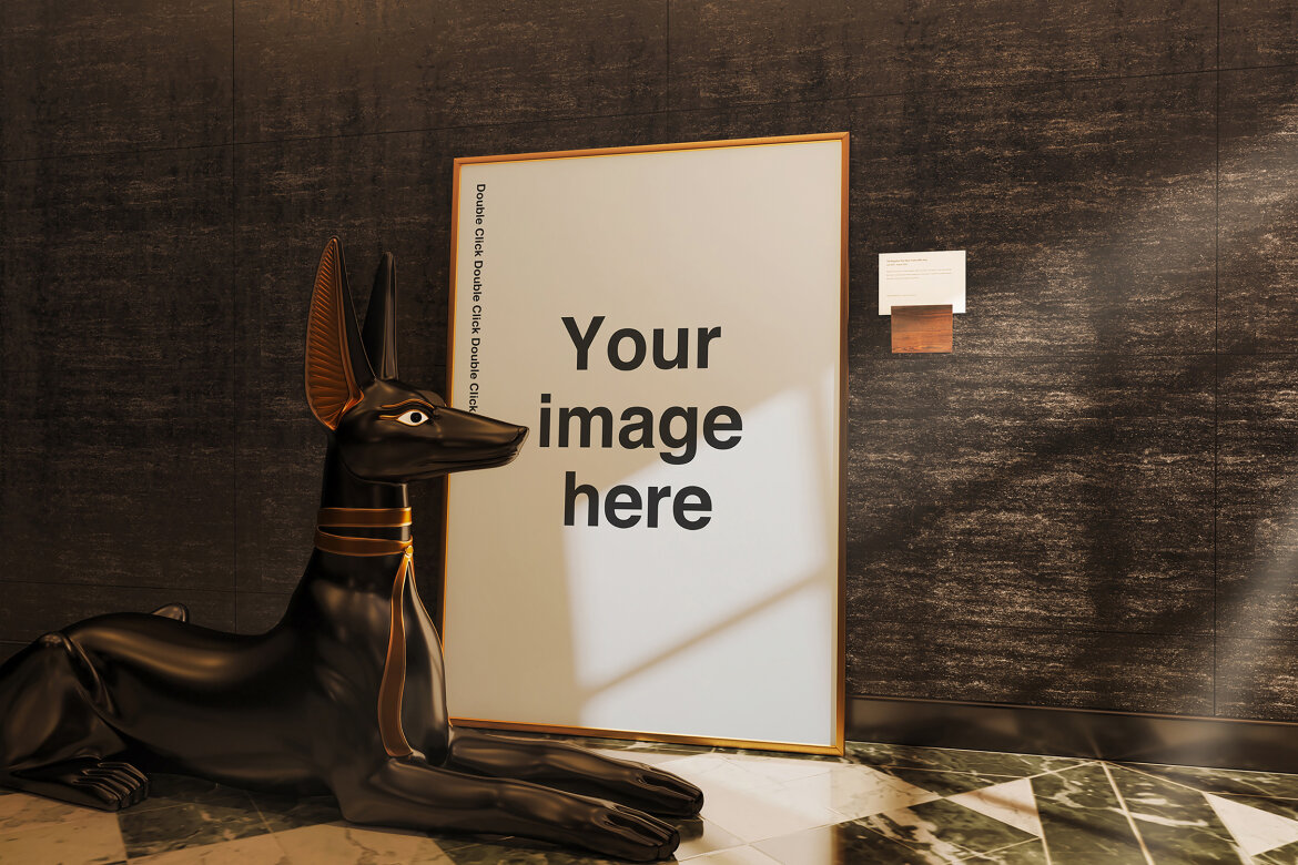 Gallery Museum Frame Mockups | Deeezy