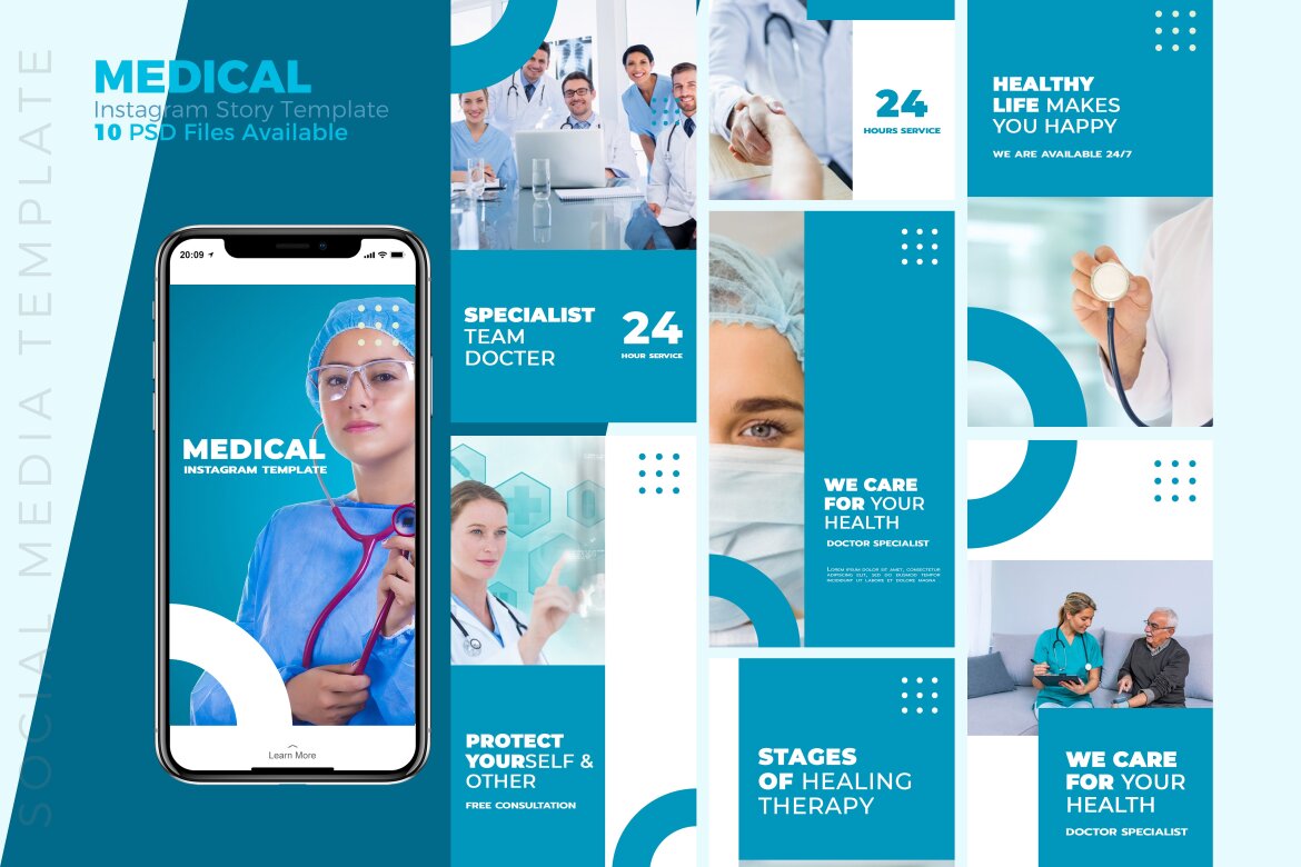 Medical - Instagram Story Template | Deeezy