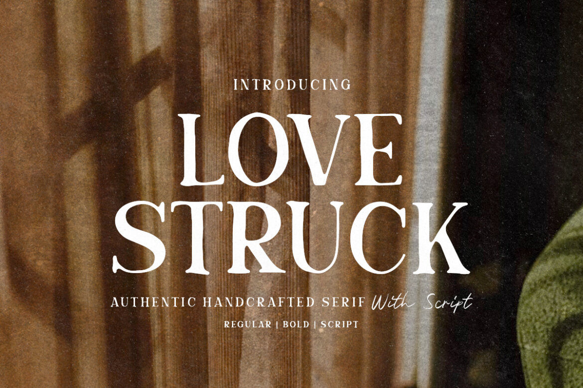 Love Struck - Hand Craft Font Duo | Deeezy