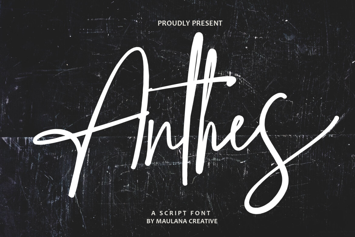 Anthes Script Font | Deeezy