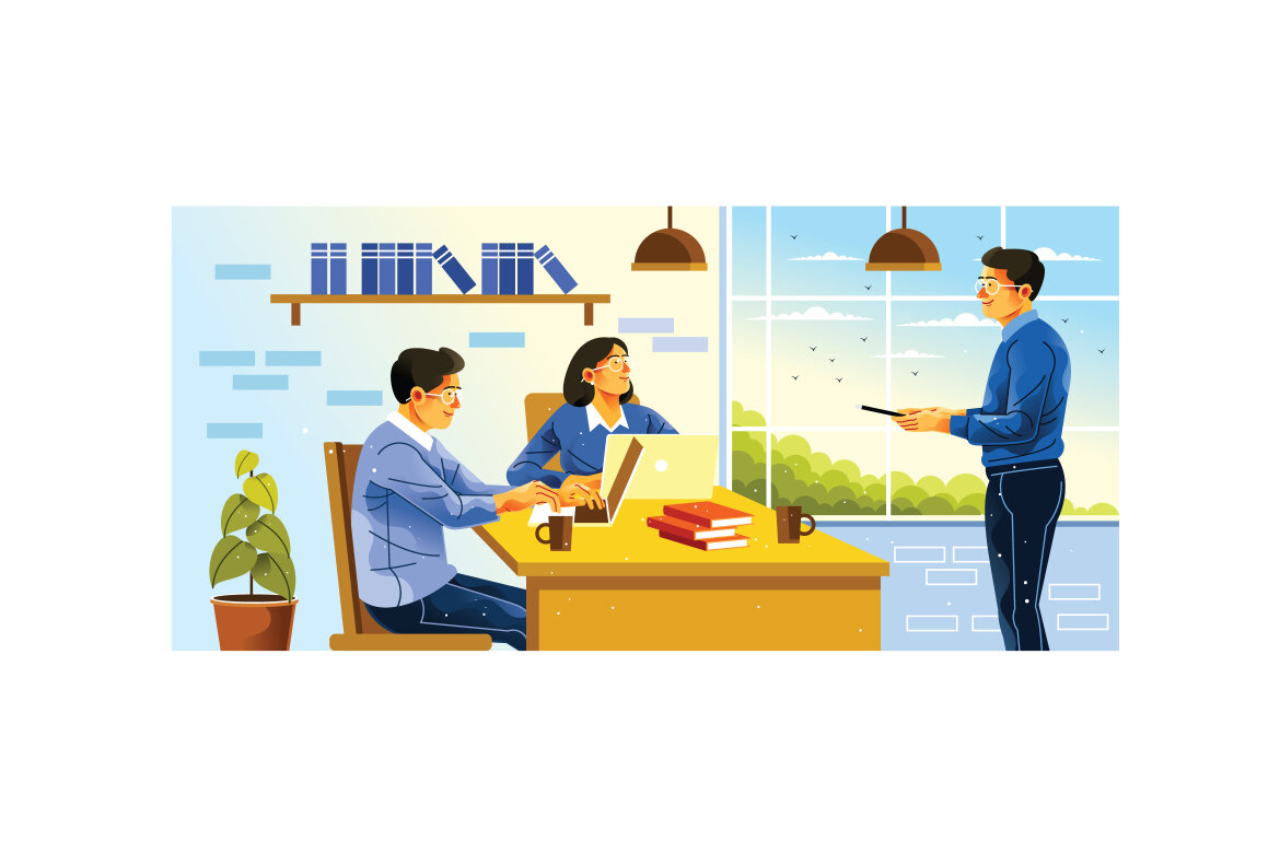 Leadership Development Training Illustration | Deeezy