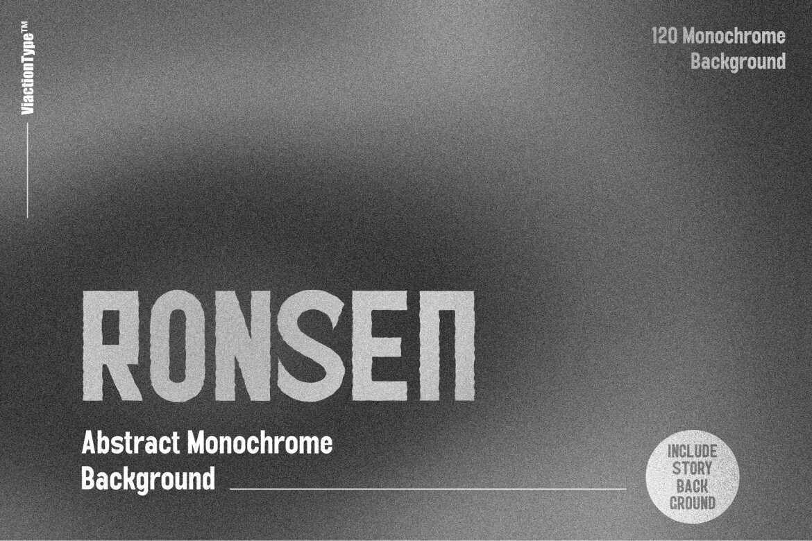 RONSEN - Monochrome Background | Deeezy