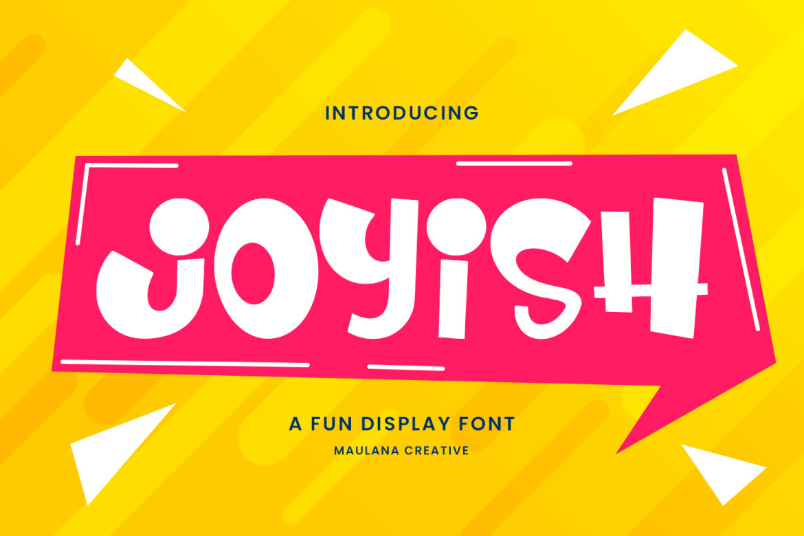 Joyish Fun Diplay FREE Font | Deeezy