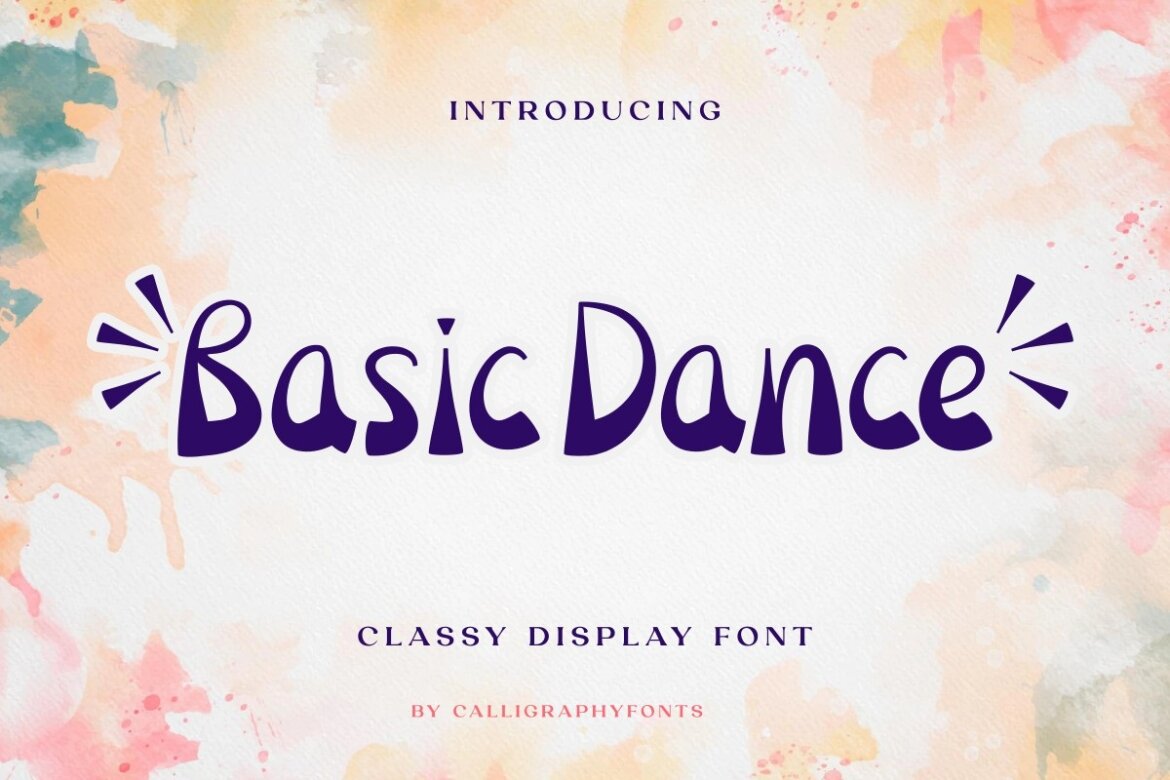 Basic Dance FREE Display Font | Deeezy