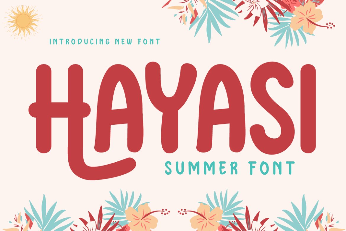 HAYASI | Summer San Serif Display | Deeezy