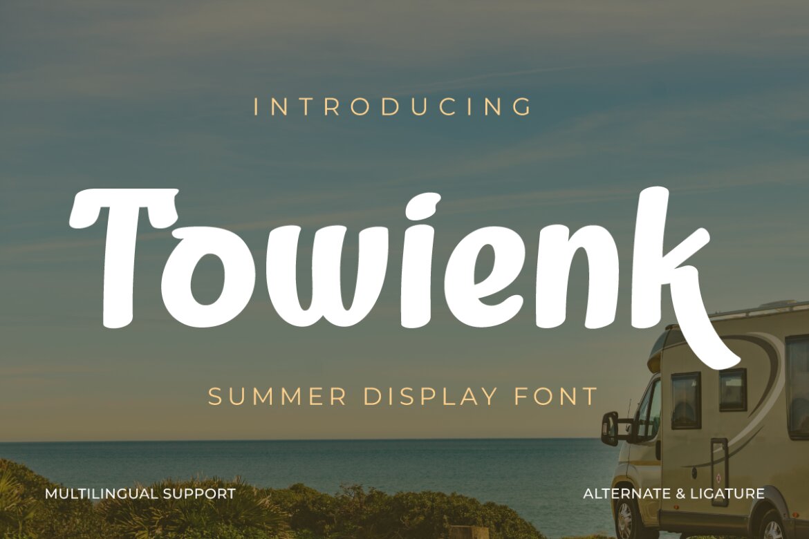 Towienk | Summer San Serif Display | Deeezy