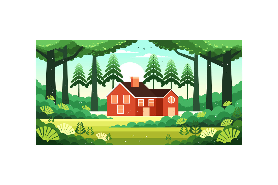 Forest Home FREE Illustration | Deeezy