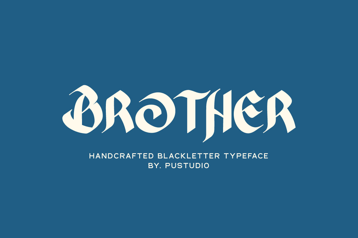 Brother Blackletter Font | Deeezy