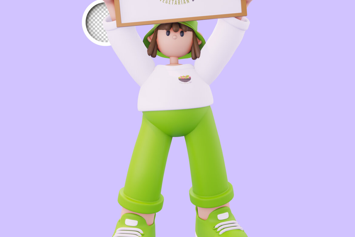 Woman lifting a plank above her head | Deeezy