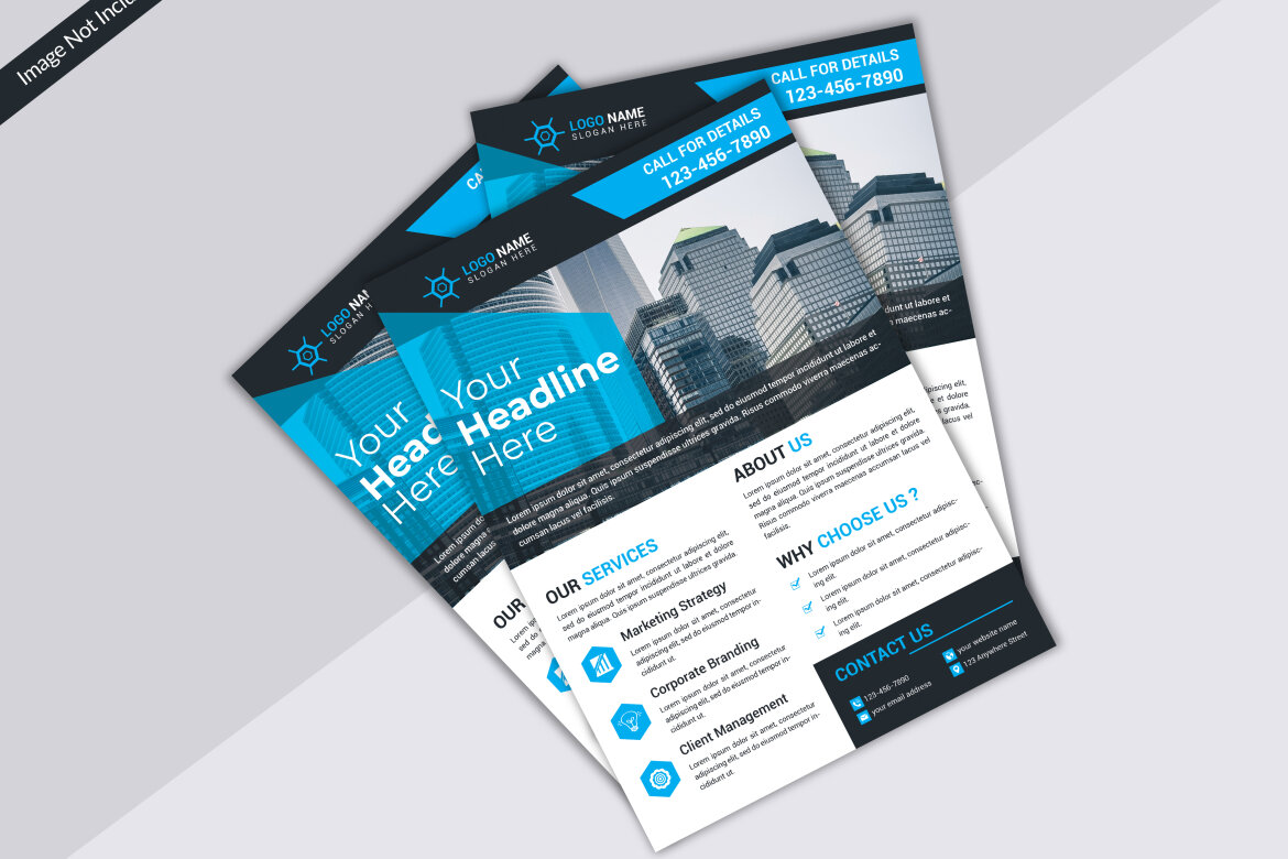 Professional Flyer Design Template | Deeezy