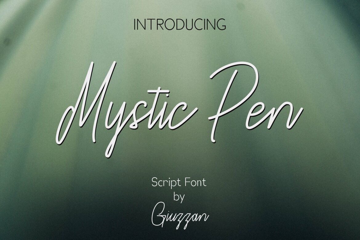 Mystic Pen | Script Font | Deeezy