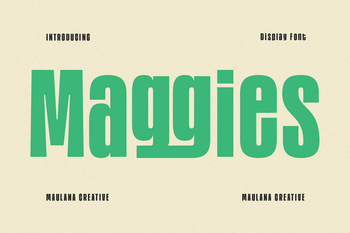 Maggies Condensed Display Fonts | Deeezy