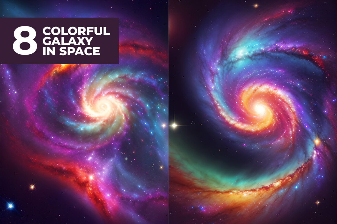 8 Colorful Galaxy FREE Stock Images | Deeezy