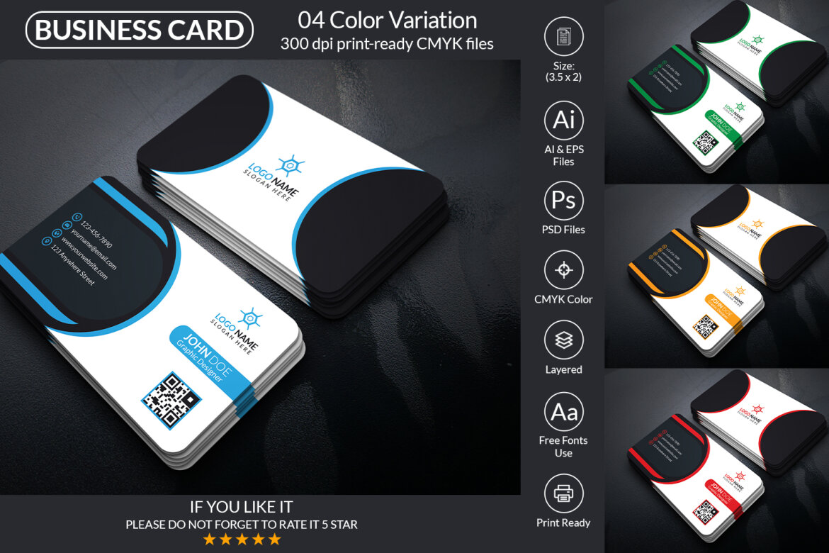 Professional Business Card Design | Deeezy