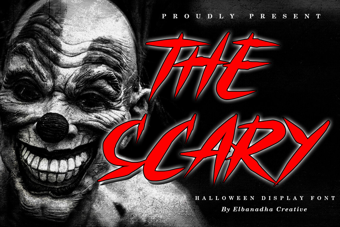 THE SCARY - HALLOWEEN DISPLAY FONT | Deeezy