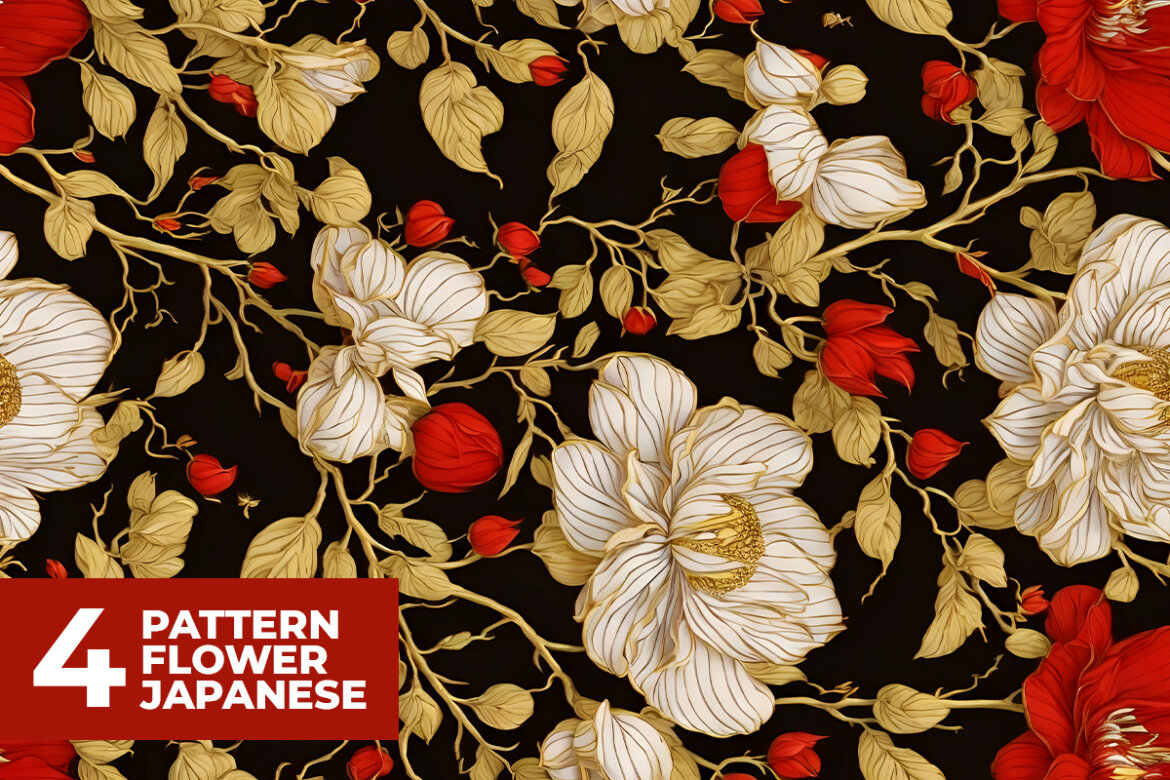 FREE Patterns Flower Japanese Stock Images | Deeezy
