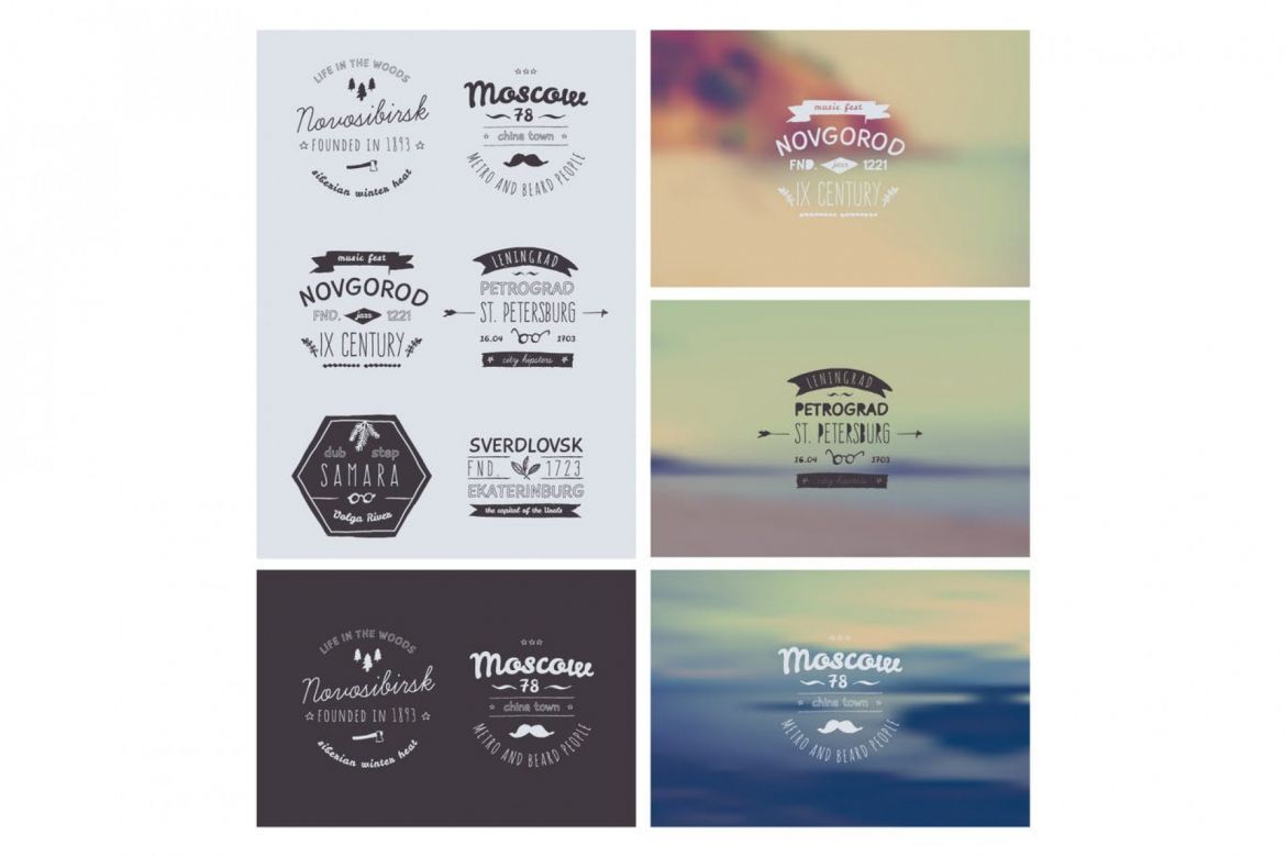 6 Hand Drawn Style Logos | Deeezy