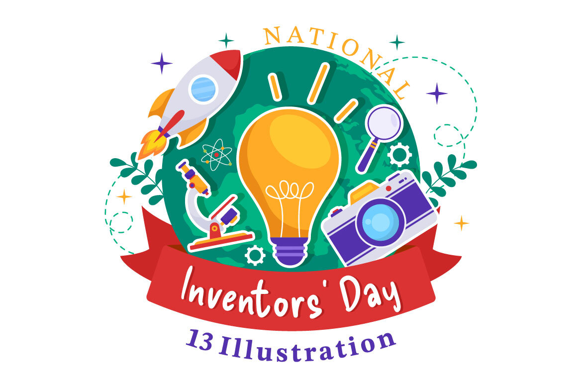 13 National Inventors Day Illustration | Deeezy