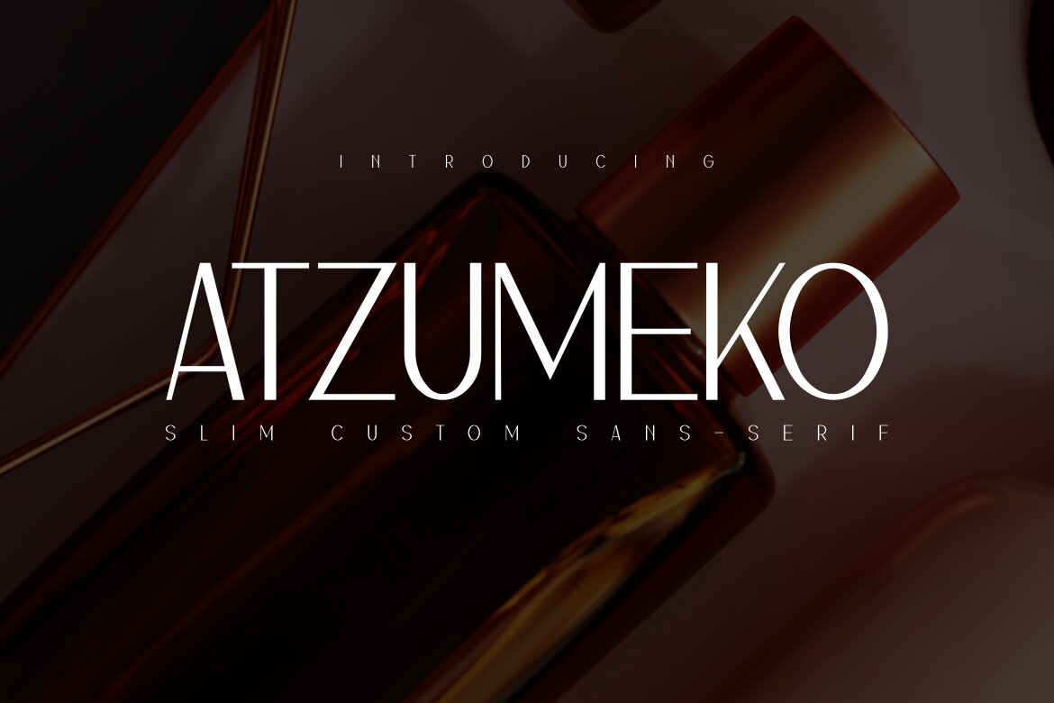 Atzumeko Font | Deeezy