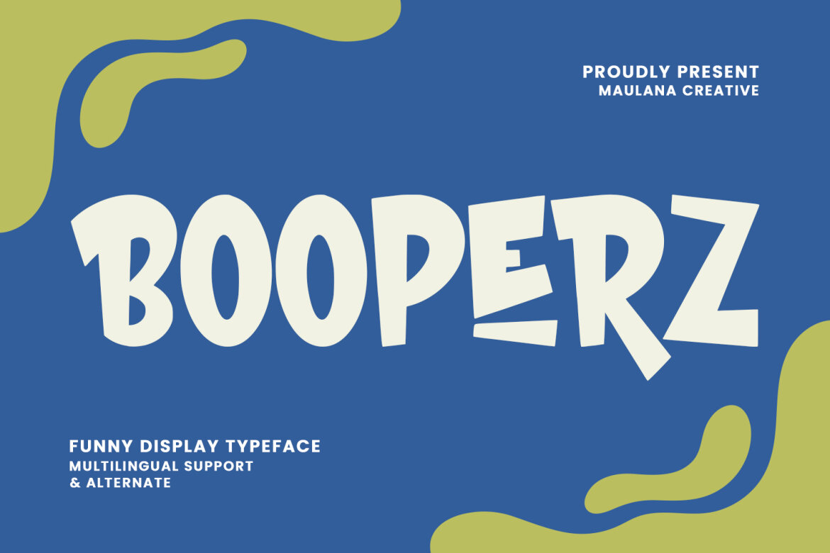 Booperz Funny FREE Typeface | Deeezy
