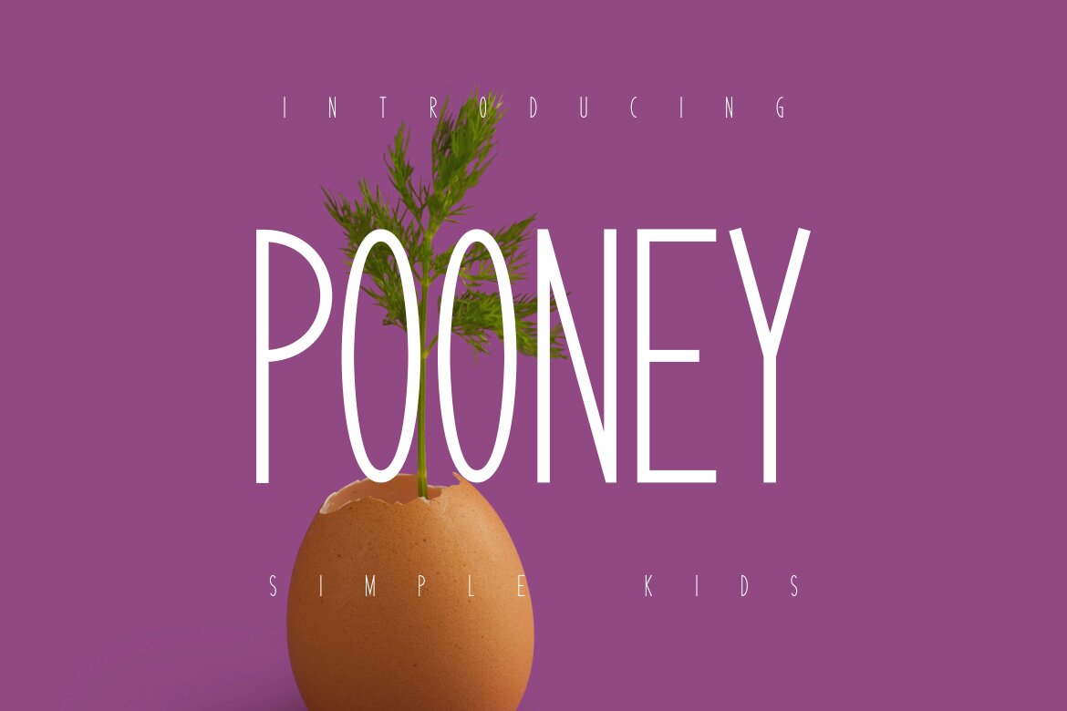 Pooney Kids Font | Deeezy