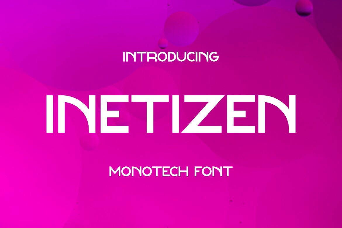 Inetizen Font | Deeezy