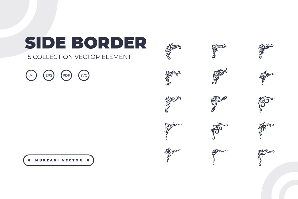 collection element side border vector | Deeezy